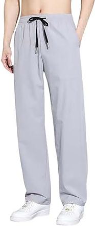 Generic Pantalon décontracté pour homme - Pantalon de travail - Pantalon de golf pour homme - Coupe athlétique - Pantalon chino extensible - Coupe ajustée - P