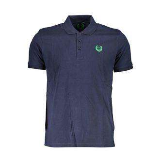 Gian Marco Venturi Gianmarco Venturi Blu Baumwolle Herren Polo