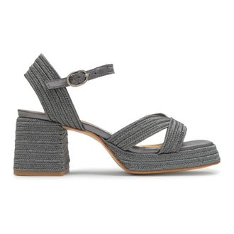Castaner Femme, Chaussures, Gris, Taille: 39 EU Sandale Vallita