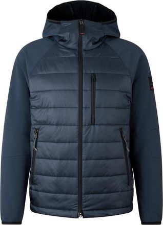 Bogner Steppjacke mit Softshell-Akzenten und Label-Aufnäher in
