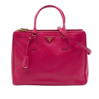 Prada Pre-owned Galleria Satchel - Femme - Pre-owned - Rose - Taille: ONE Size