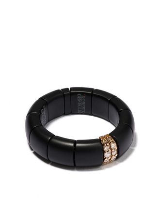 Roberto Demeglio 18kt Rotgoldring mit Diamanten - Rosa