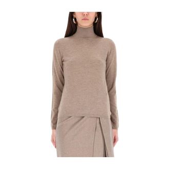 Max Mara Femme, Pulls, Brun, Taille: 40 FR Cashmere Tricots