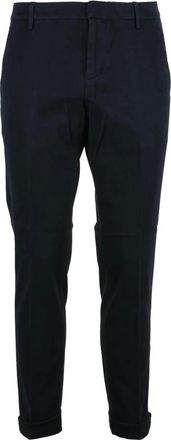 Dondup Homme, Pantalons, Bleu, Taille: W35 Gaubert Chinos