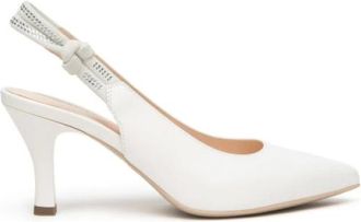 Nero Giardini Femme, Chaussures, Blanc, Taille: 38 EU Slingback