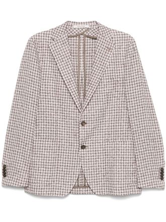 Tagliatore blazer &agrave; carreaux - Rose