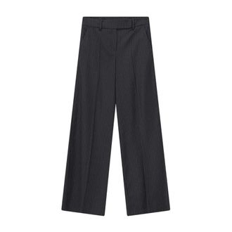 Windsor Wide Hosen - - Trousers - Damen - Schwarzk - M