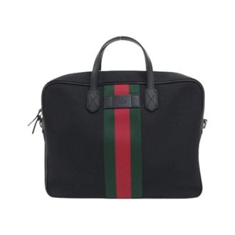 Gucci unisex, Pre-owned, Noir, Taille: ONE Size Sac cabas vintage Pre-owned