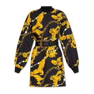 Versace Jeans Couture Oversize-Kleid - - Dresses - Damen - Schwarzk - XS