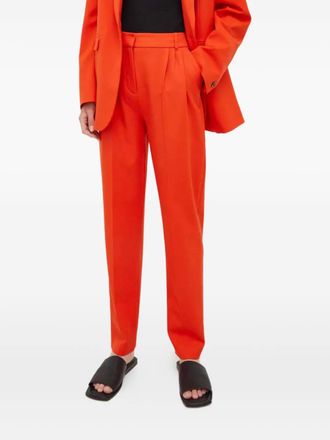 Sams&oslash;e & Sams&oslash;e pantalon &agrave; design pliss&eacute; - Orange