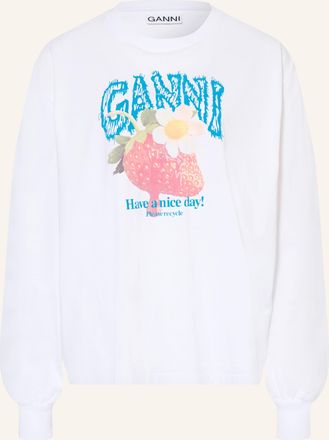 Ganni Longsleeve weiss