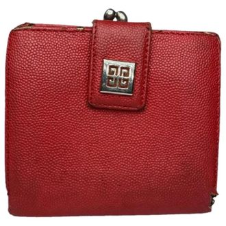 Givenchy Portefeuille Vintage Pre-owned - Femme - Pre-owned - Rouge - Taille: ONE Size