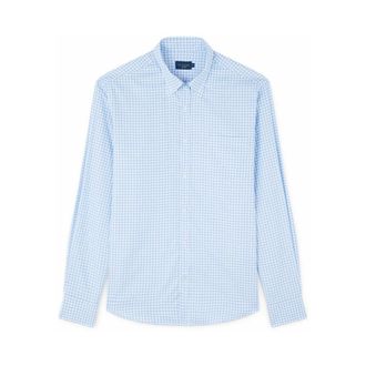 Paul & Shark Homme, Chemises, Bleu, Taille: 3XL Chemise Micro-Print J-Fit