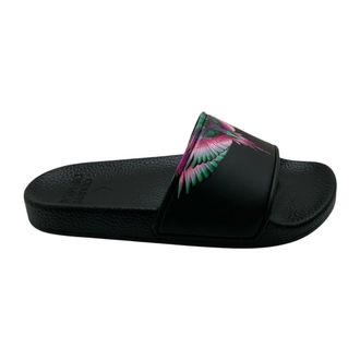Marcelo Burlon Comas260865 Claquette &agrave; enfiler - Femme - Chaussures - Noir - Taille: 37 EU