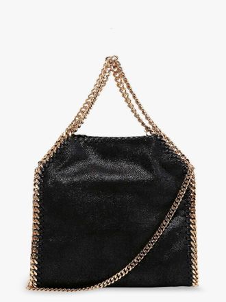 Stella McCartney Womens Shoulder Bag Falabella Mini Black Recycled Polyester