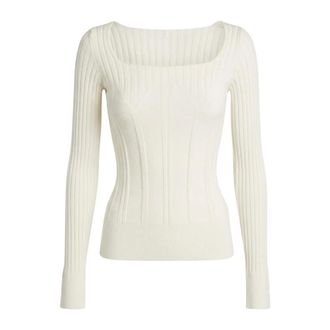 Dondup Maglia - Femme - Tops - Blanc - Taille: 40 FR
