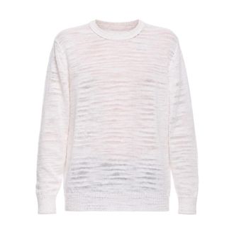 ATOMOFACTORY Pe26Afu19-01 Rundhals-Strickware - - Knitwear - Herren - Wei&szlig; - M