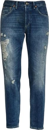 Dondup Homme, Jeans, Bleu, Taille: W32 Jeans Slim-fit