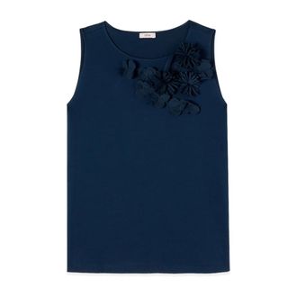 Oltre Damen, Oberteile, Blau, LGr&ouml;&szlig;e
