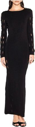 Akep Femme, Robes, Noir, Taille: 40 FR Robe Longuette