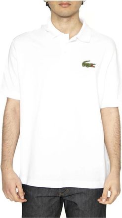 Lacoste Homme, Tops, Blanc, Taille: XL Polo Chemises