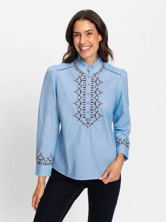 Witt Klassische Bluse Bluse Langarm