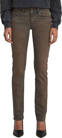 G-Star 8719965012981 Damen Midge Slim Straight Jeans, Mehrfarben (Antique Faded Sepia Grey D26424-D842-H556), 31W / 30L