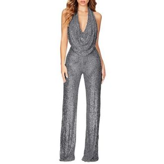 Generic Combinaison Fonctionnelle Femme Mariage Sport Coton Pale Sequin Imprim&eacute;e Sweat Saharienne Brillante Nouvel D&eacute;collet&eacute; Ajust&eacute;e Cherche Cool Pieces Mince