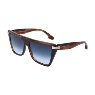 Victoria Beckham Femme, Accessoires, Brun, Taille: ONE Size Lunettes de soleil en ac&eacute;tate avec protection UV