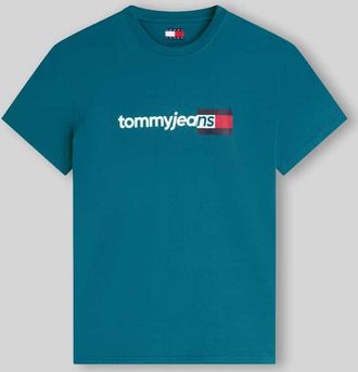 Tommy Jeans Regular Fit T-Shirt aus reiner Baumwolle