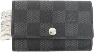 Louis Vuitton Pre-owned Damier Graphite Multicles Key Case - Femme - Pre-owned - Noir - Taille: ONE Size