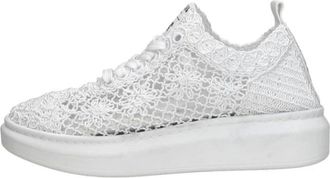 Mustang Homme, Chaussures, Blanc, Taille: 38 EU Baskets Laag