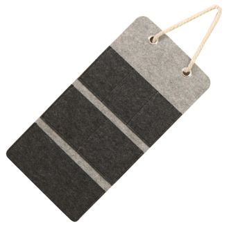 Valiclud Filz Wandbehang Aufbewahrungstasche H&auml;ngeorganizer mit Schnallendesign &uuml;ber T&uuml;r H&auml;ngetasche f&uuml;r Kleinigkeiten Schmuck Schlafzimmer Wohnzimmer B&uuml;ro Dun