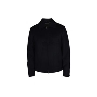 Valentino Garavani Homme, Vestes, Noir, Taille: XS Veste en laine et cachemire