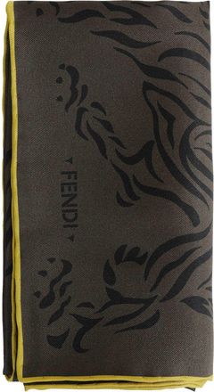 Fendi Tiger Silk Foulard