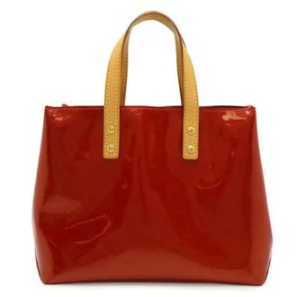 Louis Vuitton Pre-owned Sac Cabas Monogram Vernis Reade PM - Femme - Pre-owned - Rouge - Taille: ONE Size