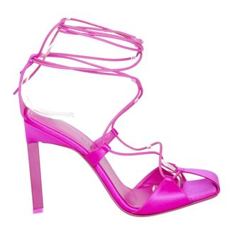 The Attico Adele Lace-Up Pumps - - Shoes - Damen - Rosa - 36 EU