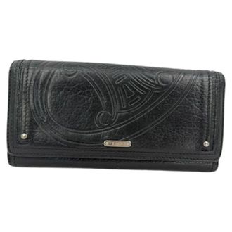 Celine Pre-owned Triomphe-Embossed Long Wallet - - Pre-owned - Damen - Schwarzk - ONE SIZE