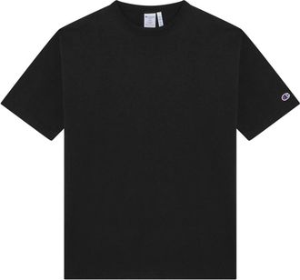 Champion Kurzarm Rundhals T-Shirt - - Tops - Herren - Schwarzk - XL