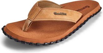 Gumbies Vegovert - Flip Flops aus recycelten Materialien - robuste Sohle aus wiederverwerteten Autoreifen, weiches Fu&szlig;bett aus EVA und Algenschaum, bequemer R