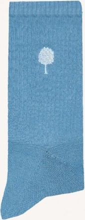 Faguo Chaussettes bleu moyen coton - SOCKS X1