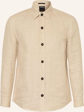 Ermenegildo Zegna Zegna Overjacket Mit Cashmere beige