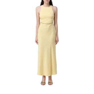 A|X Armani Exchange Midi Satin Kleid - - Dresses - Damen - Gelb - S