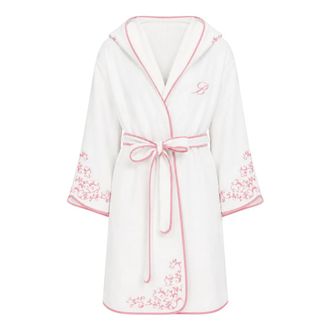 Blumarine Emanuela Bademantel - - Nightwear & Lounge - Damen - Wei&szlig; - S/M