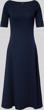Lauren Ralph Lauren Midikleid mit U-Boot-Ausschnitt Modell MUNZIE