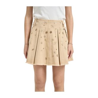 Liu Jo Damen, R&ouml;cke, Beige, LGr&ouml;&szlig;e