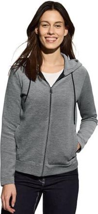 Cecil B322941 Veste à Capuche Two-Tone, Kaki Ardoise, XXL Femme