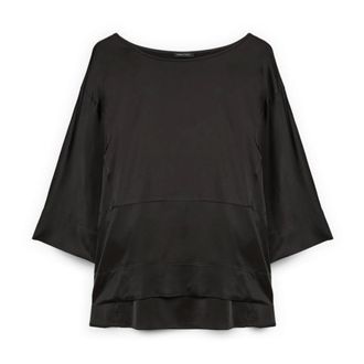 Fiorella Rubino Damen, Blusen & Hemden, Schwarzk, XSGr&ouml;&szlig;e