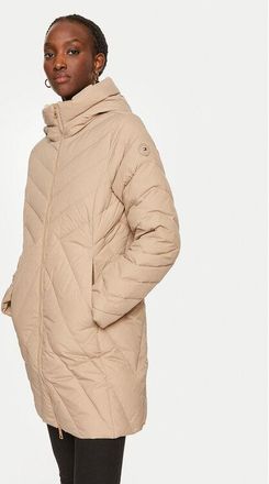 Tommy Hilfiger Daunenjacke Chevron WW0WW42622 Beige Regular Fit
