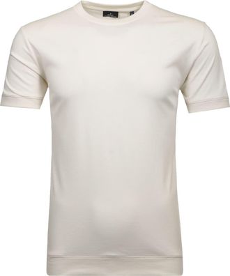 Ragman Herren Pima T-Shirt Rundhals mit B&uuml;ndchen XXL, Ecru-003